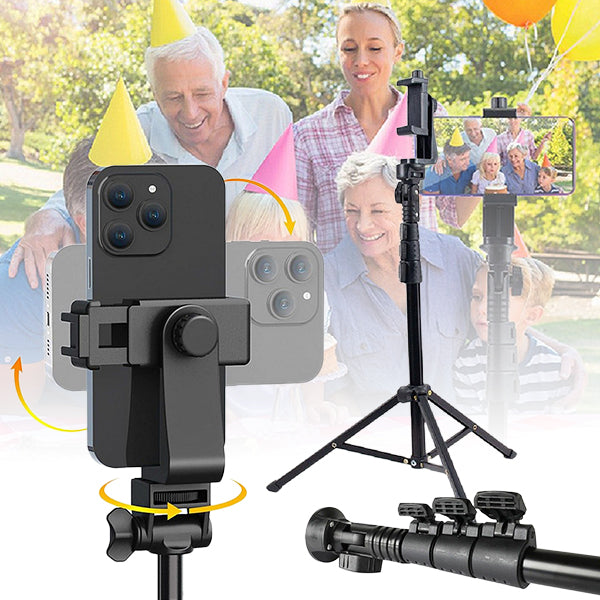 Extendable Rotating Selfie Tripod Stand — Off The Back