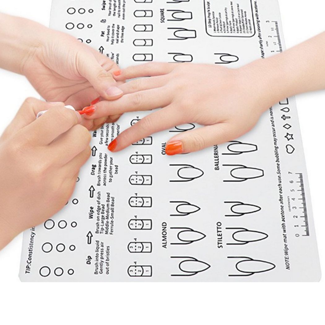 Silicone Nail Training Mat — Off The Back