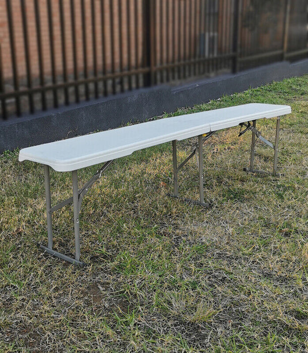 Folding Camping Bench — Off The Back