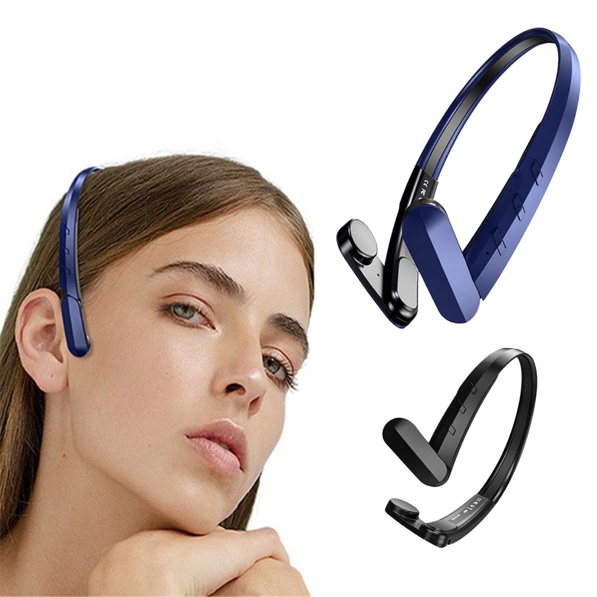 Bone Conduction Bluetooth 5.1 Wireless Headset — Off The Back