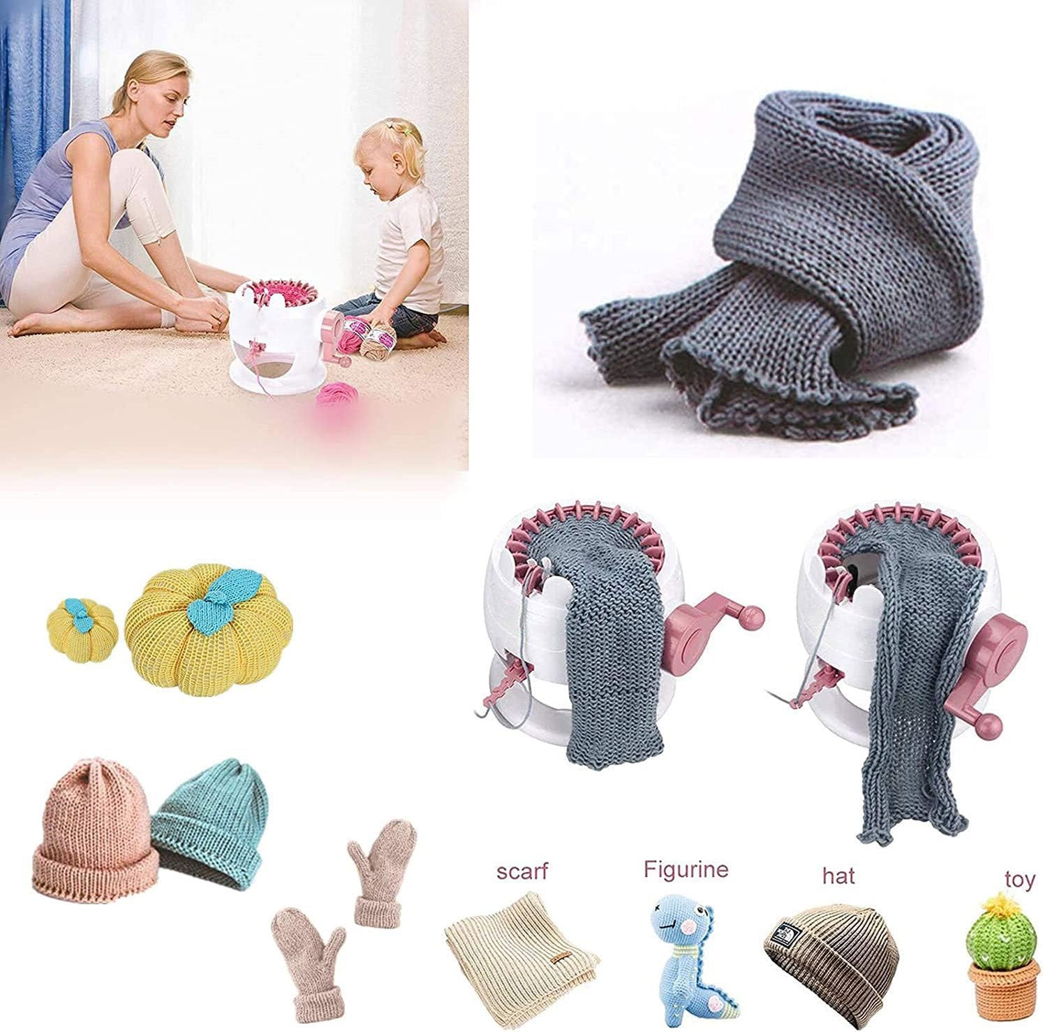 Needles Knitting Machine — Off The Back