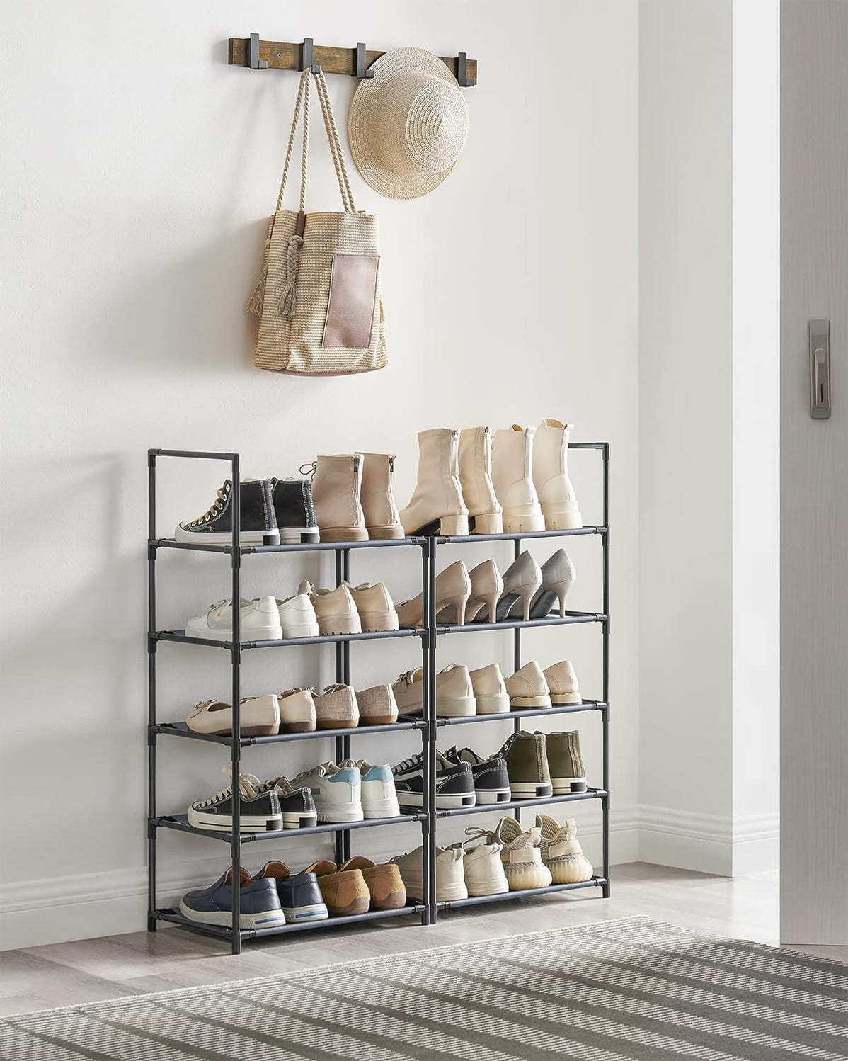 Tall Shoe Rack Storage - 10 Tier — Off The Back
