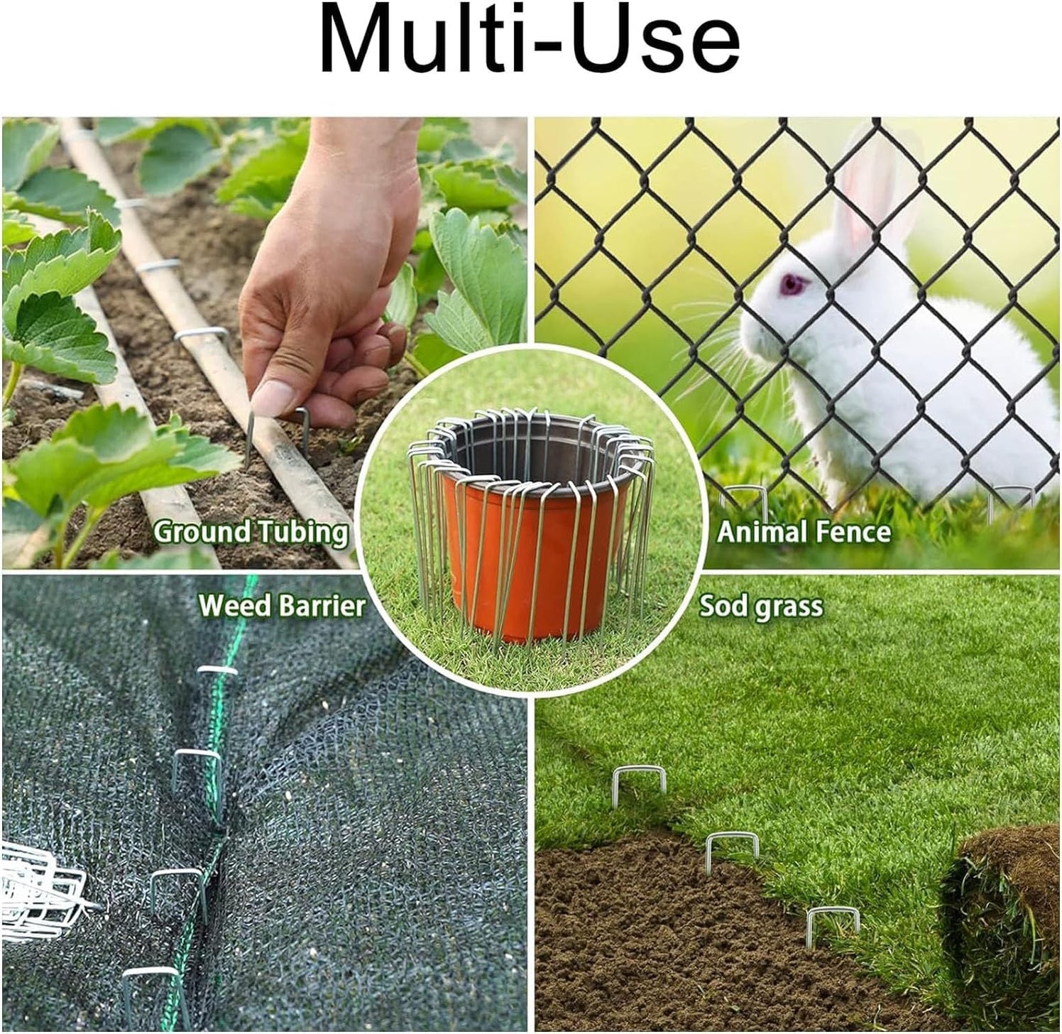 U-Shaped Landscape Staples-50 Pack — Off The Back