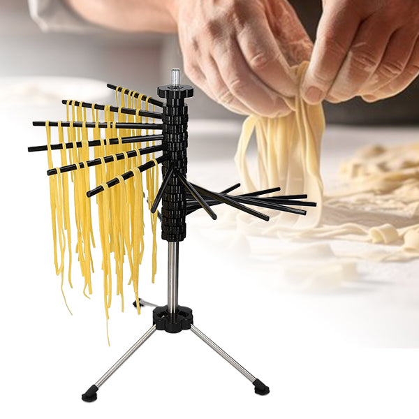 Rotating Pasta Drying Rack with 14 Rods — Off The Back