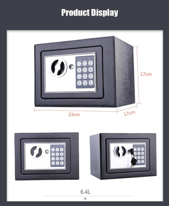 Electronic Safe Security Box — Off The Back