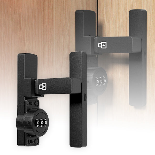 90 Degree Sliding Door Lock — Off The Back