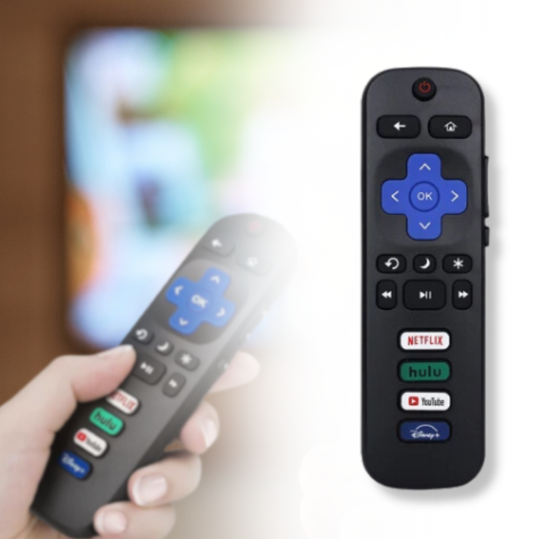 Replacement Remote Control Compatible with LG TV & Roku — Off The Back