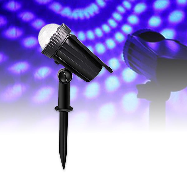 Solar Outdoor Water-Resistant LED Water Drop Projection Lamp — Off The Back