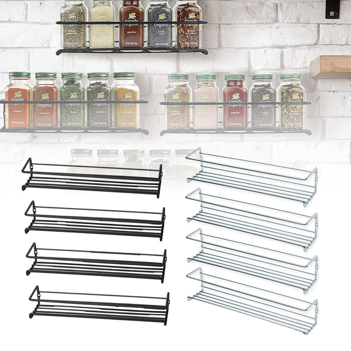 Wall Mounted Kitchen Spice Racks Organizers — Off The Back