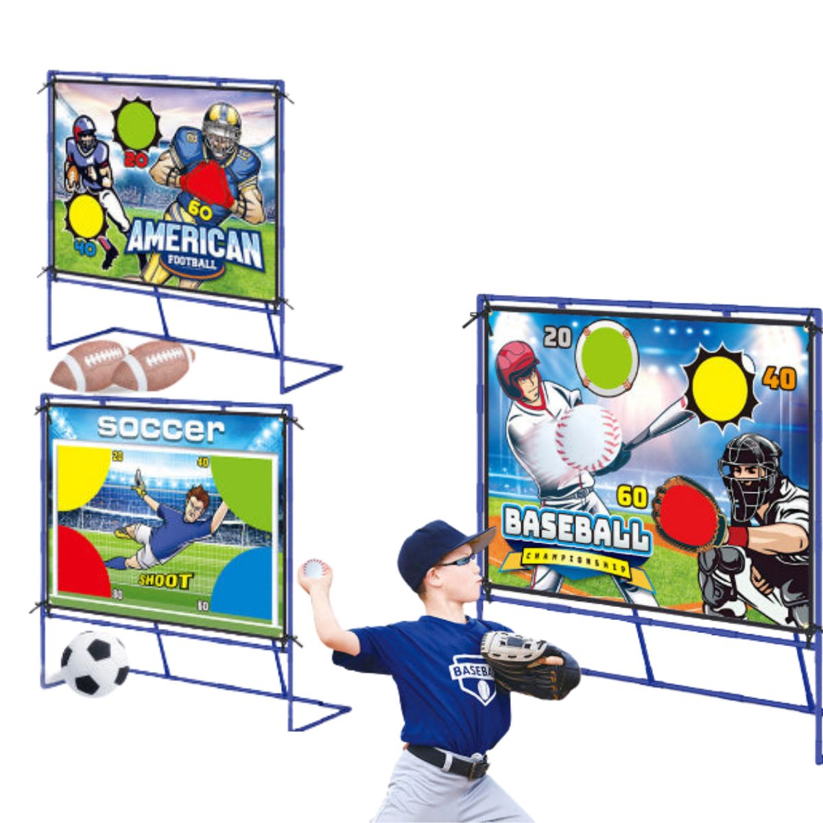 Ball Toss Game Toy Kit — Off The Back
