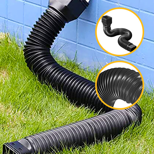 Flexible Rain Gutter Downspout Extension — Off The Back