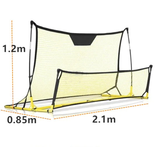 Rebounder Football Goal Nets — Off The Back