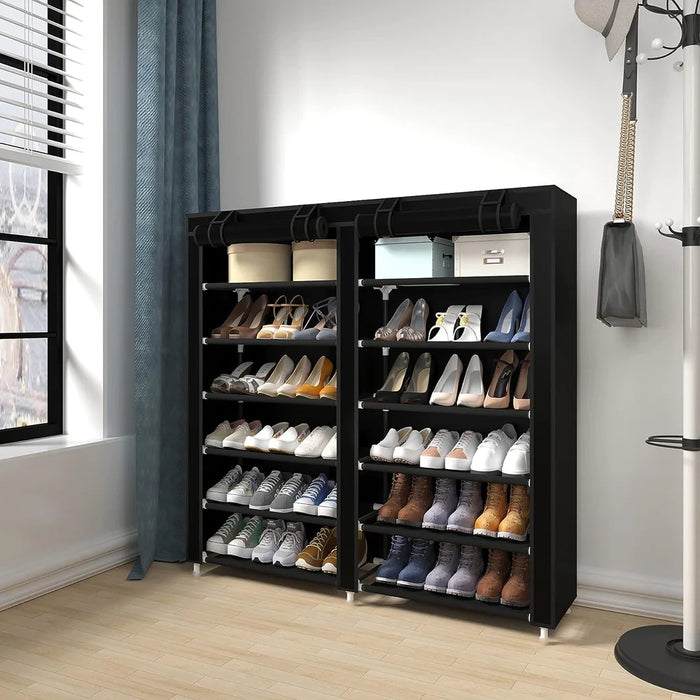 12 Tier Shoe Rack Organizer — Off The Back