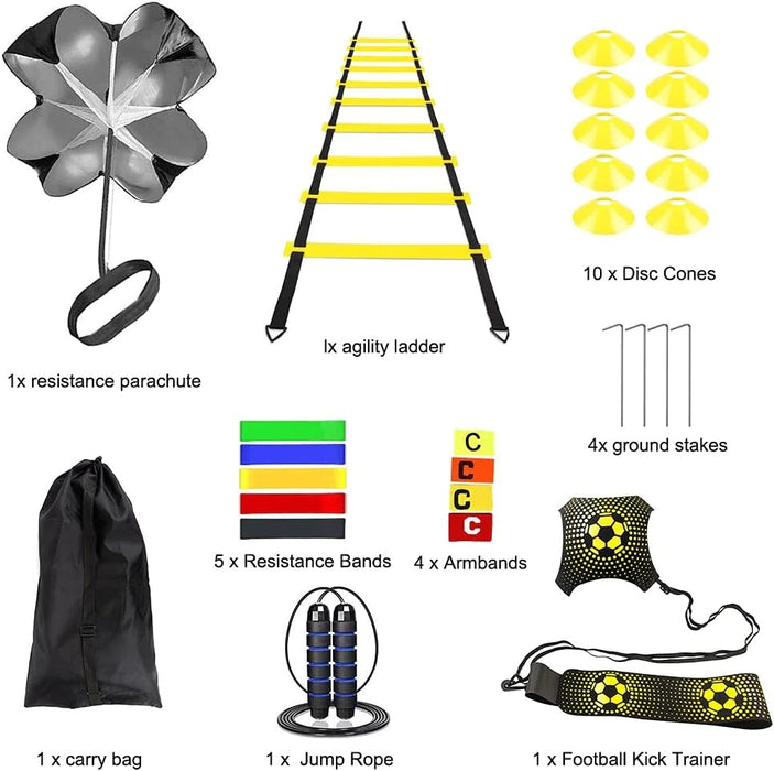 Speed Agility Training Equipment Set — Off The Back