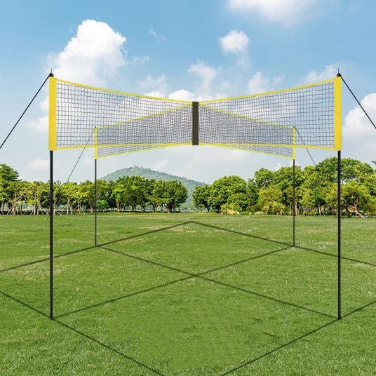 Four Square Volleyball Net — Off The Back