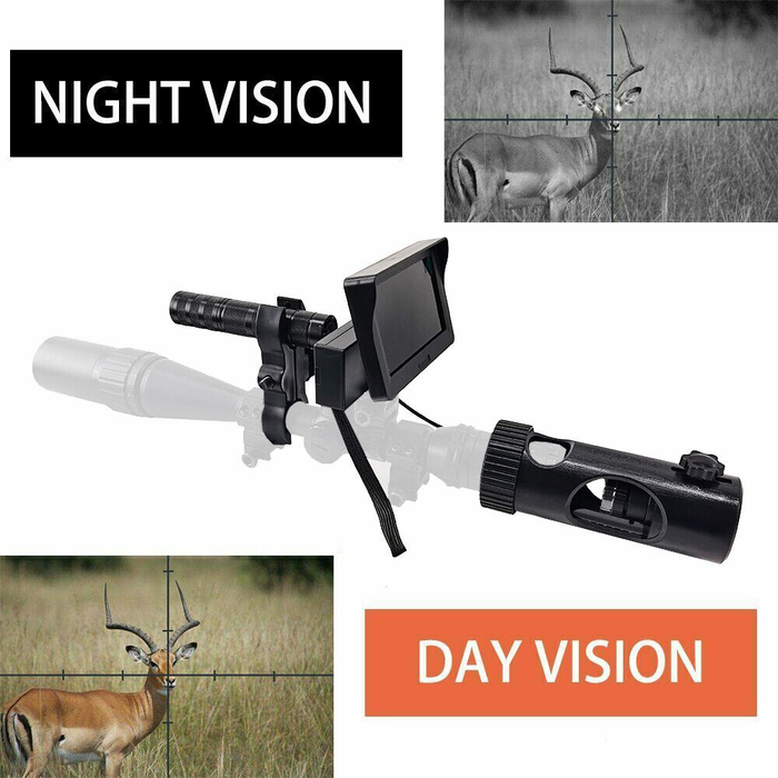 Night Vision Rifle Scope Camera — Off The Back