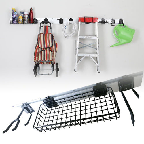 8 in 1 Fast Track Wall Organiser System — Off The Back