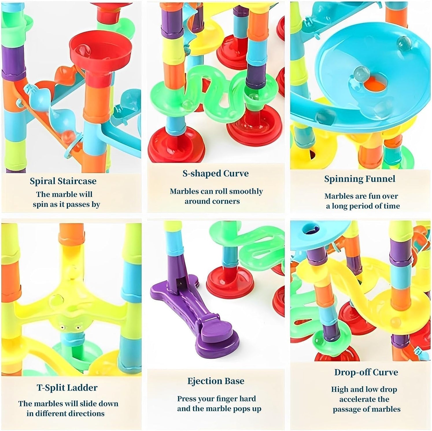 DIY Marble Run Race Set - 197 Pieces — Off The Back