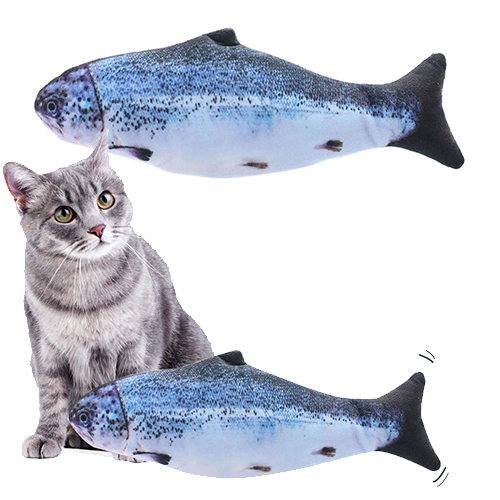Electric Moving Fish Toy for Cats — Off The Back