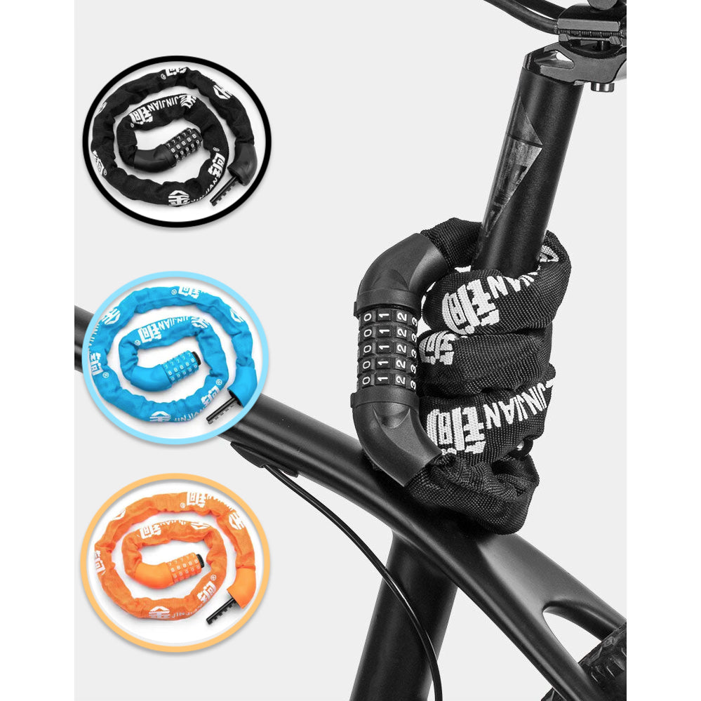 Anti Theft Bicycle Chain Combination Lock — Off The Back