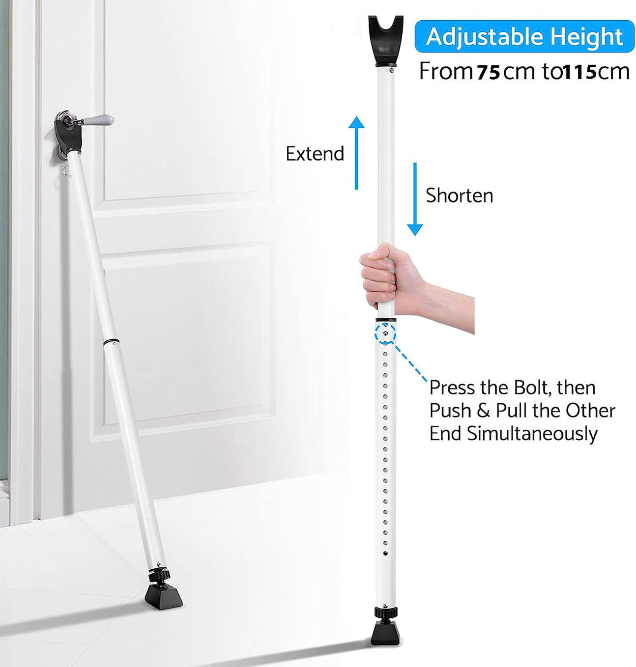 2 in 1 Door Security Bar — Off The Back