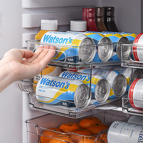 Automatic Rolling Can Storage Double Layer — Off The Back