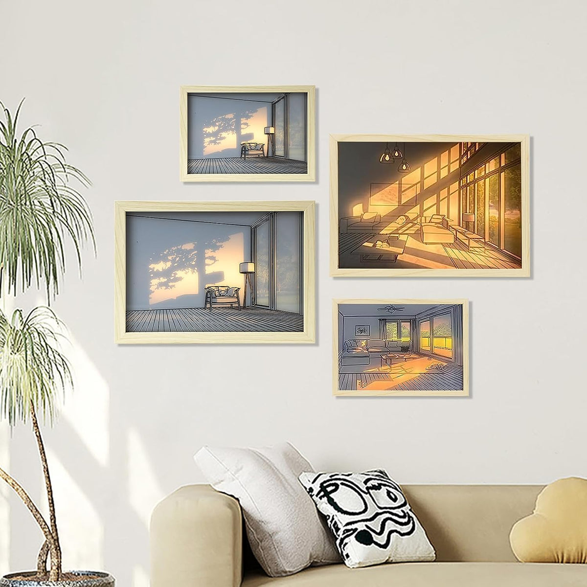 LED Backlight Painting - 3 Designs — Off The Back