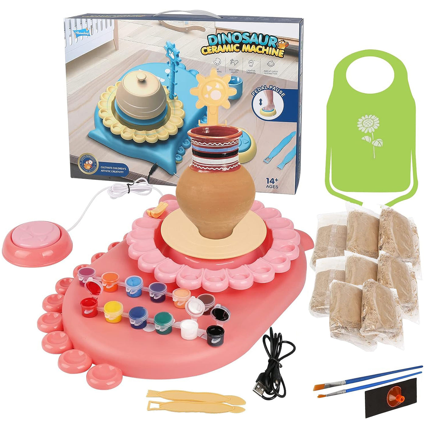 Kids Pottery Wheel Kit — Off The Back