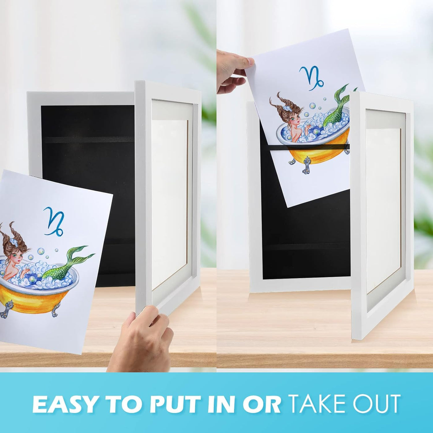 Kids Artwork Picture Frame — Off The Back
