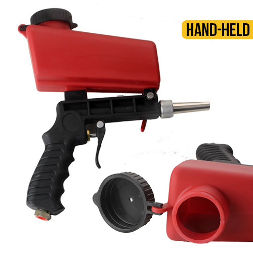 Hand Held Sandblaster Sand Blaster Gun KIt — Off The Back