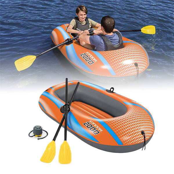 Bestway Inflatable Boat with Oars — Off The Back