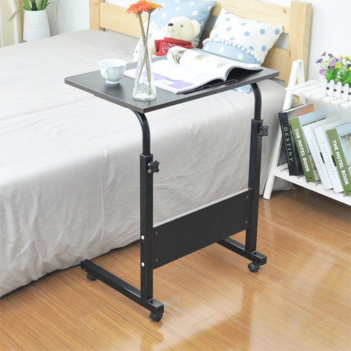 Multifunction Portable Desk on Wheels - Black — Off The Back
