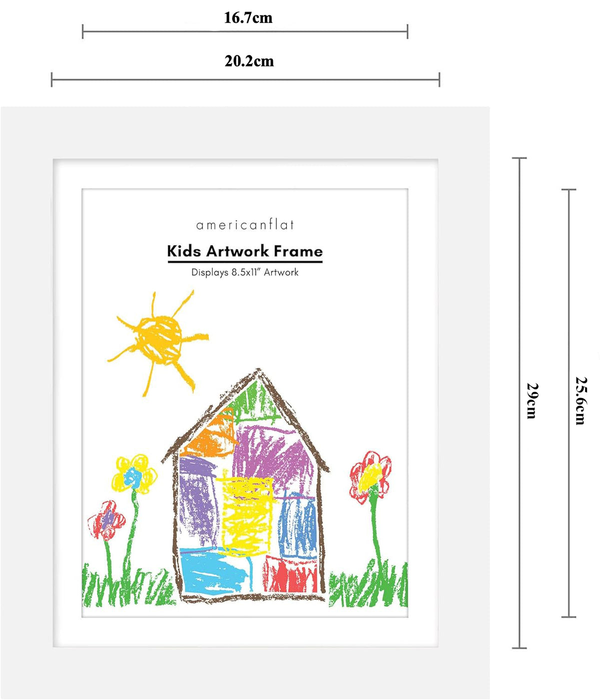 Kids Artwork Picture Frame — Off The Back