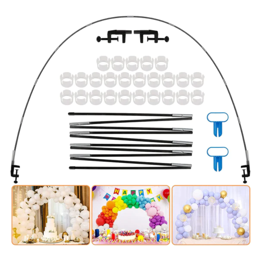 Adjustable Table Balloon Arch Holder Kit — Off The Back