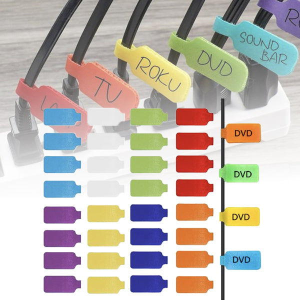Write-On Cable Label - 50 Piece Set — Off The Back